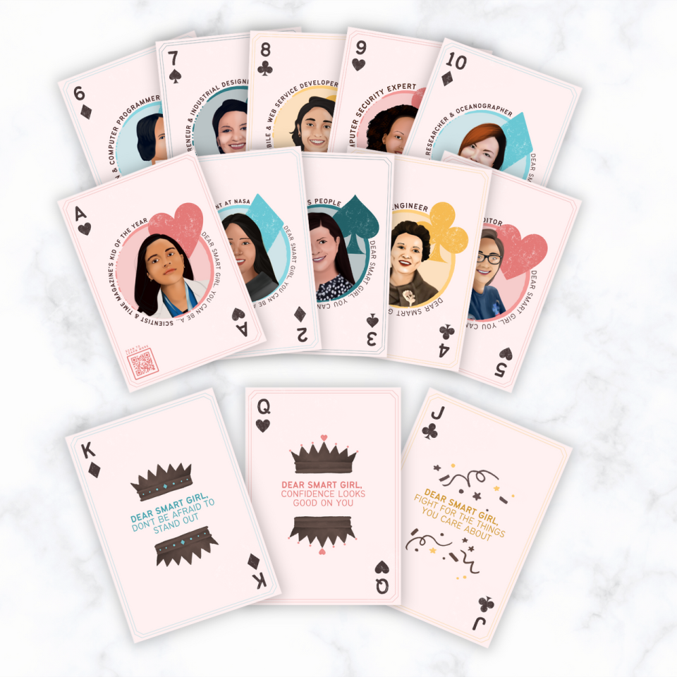 STEMspiration Women Playing Cards | Raising Smart Girls